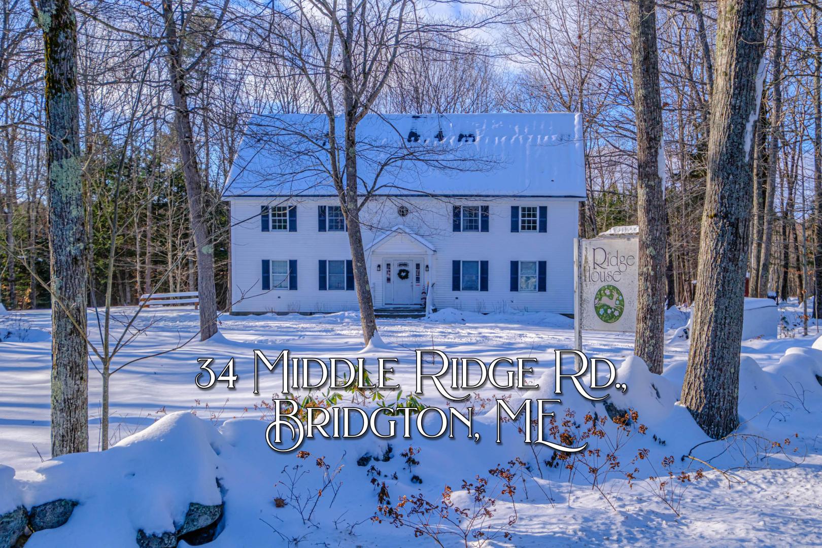 Single Family Home for Sale at 34 Middle Ridge Road, Bridgton, Maine ...